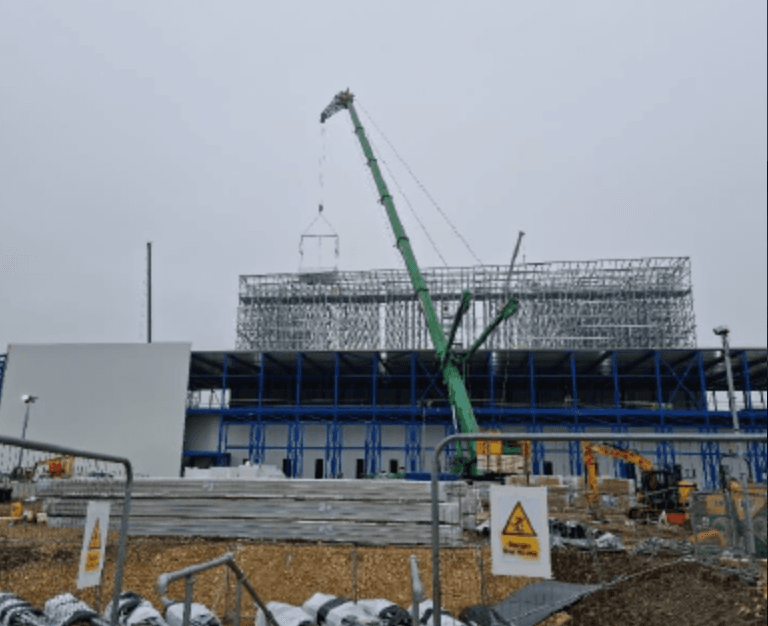 Update on the Construction of NewCold's new automated cold storage in ...