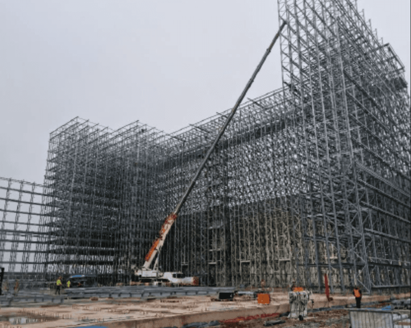 Update on the Construction of NewCold's new automated cold storage in ...
